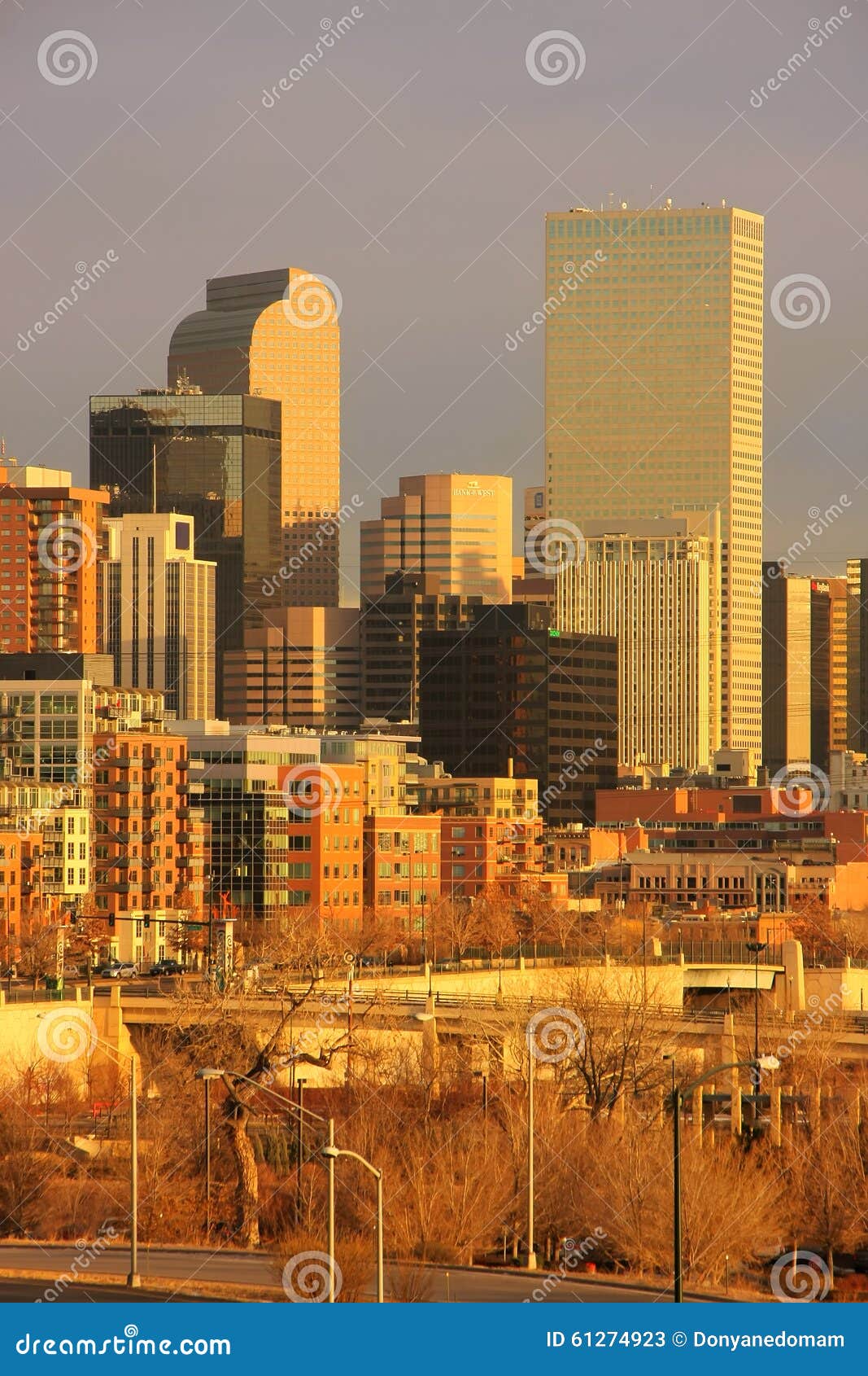 Horizon Van Denver in Colorado, De V.S. Redactionele Stock Foto - Image ...