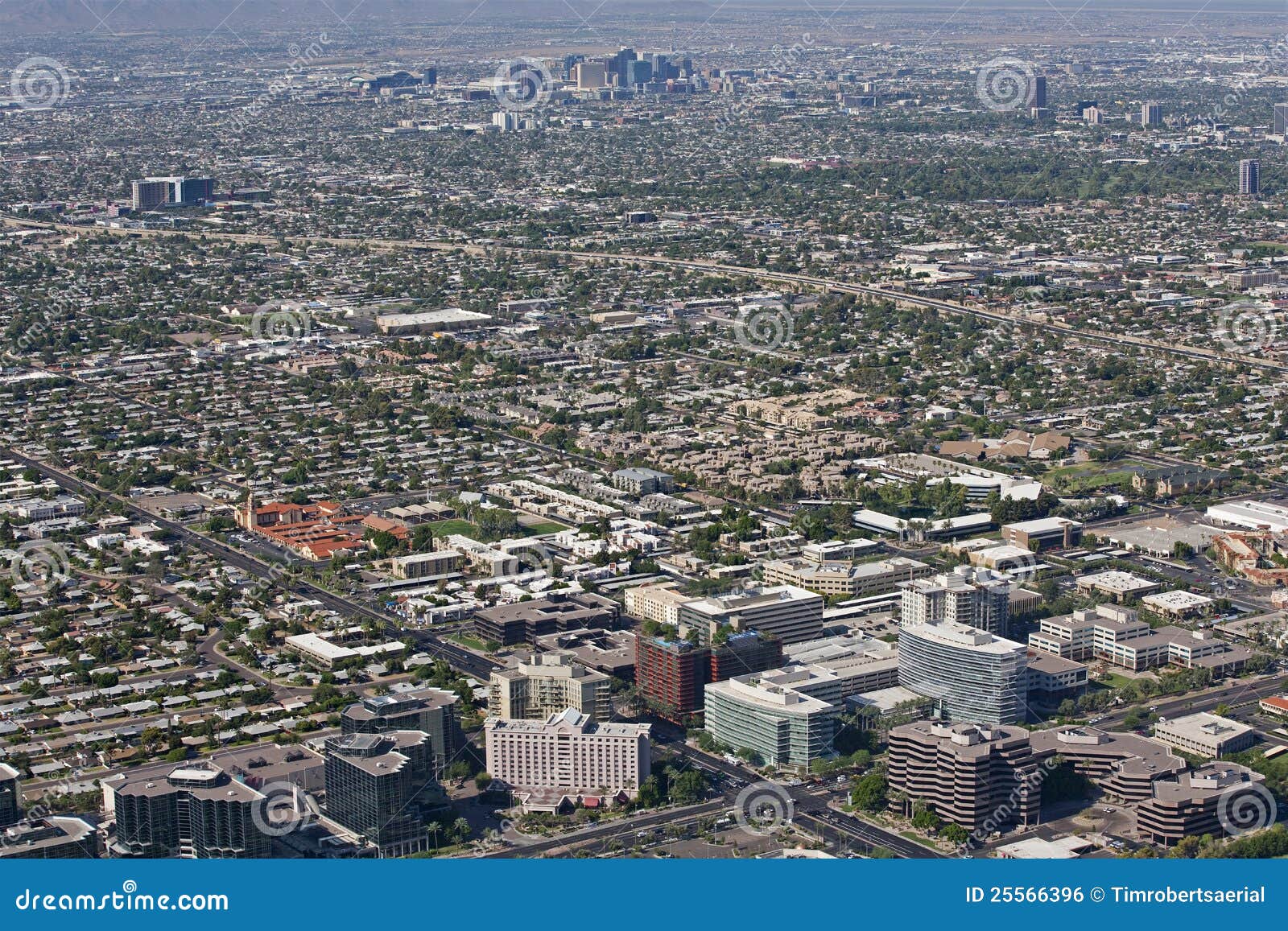 Horizon Van Phoenix, Arizona Stock Foto - Image of flats, architectuur ...