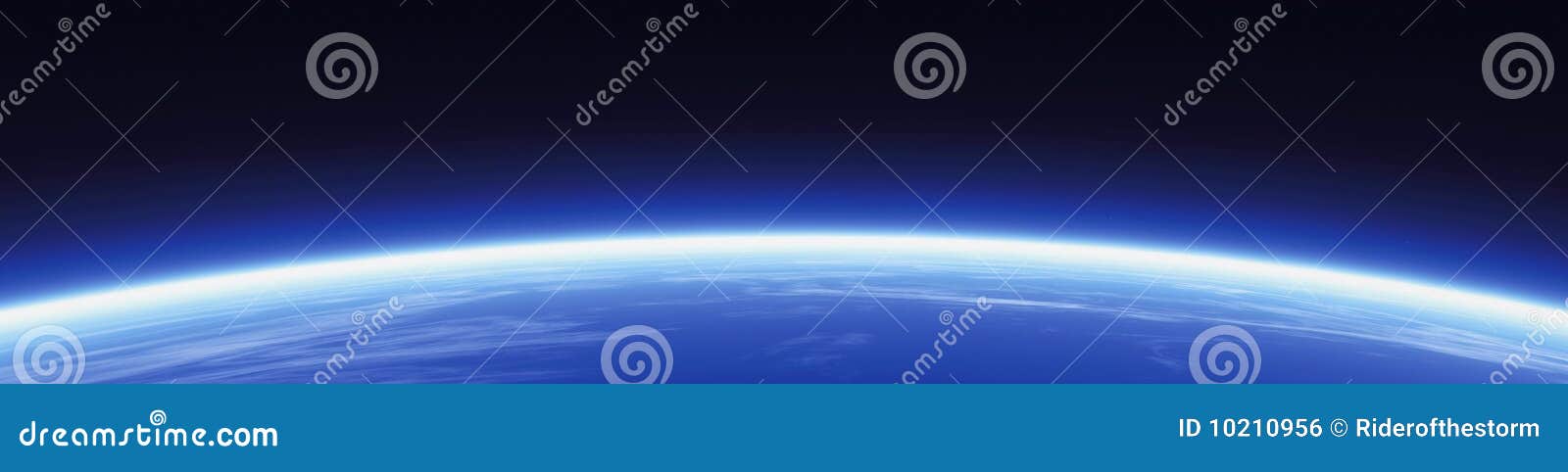 Horizon and world banner stock illustration. Illustration of horizon ...