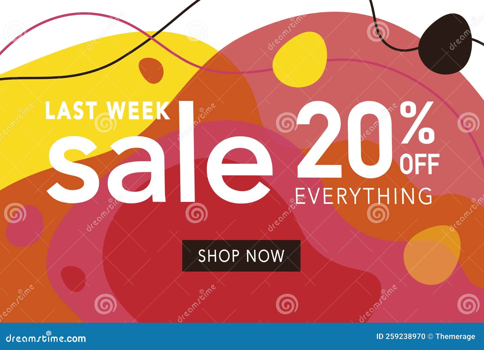 Horizontal Abstract Background Sale 20 Percent Vector and Illustration ...