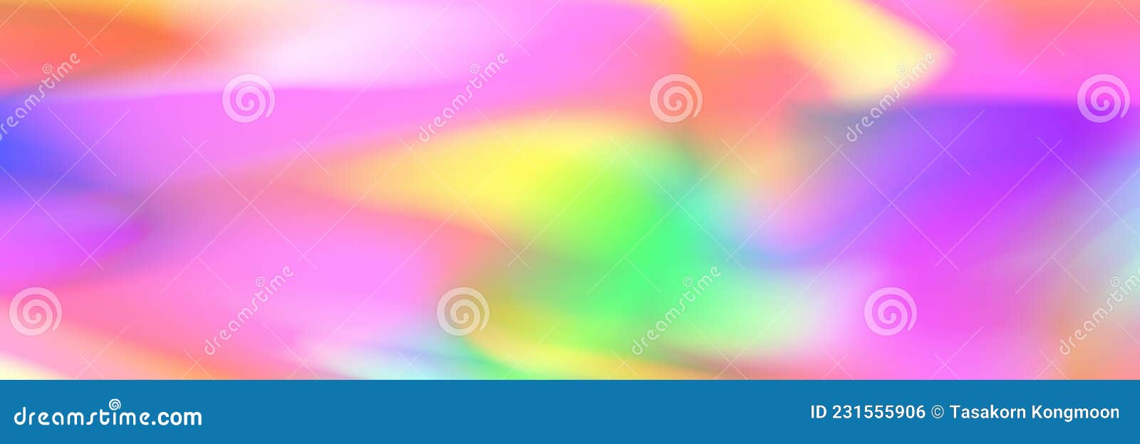 Horizontal Abstract Colorful Bright Blur Design for Background Stock ...