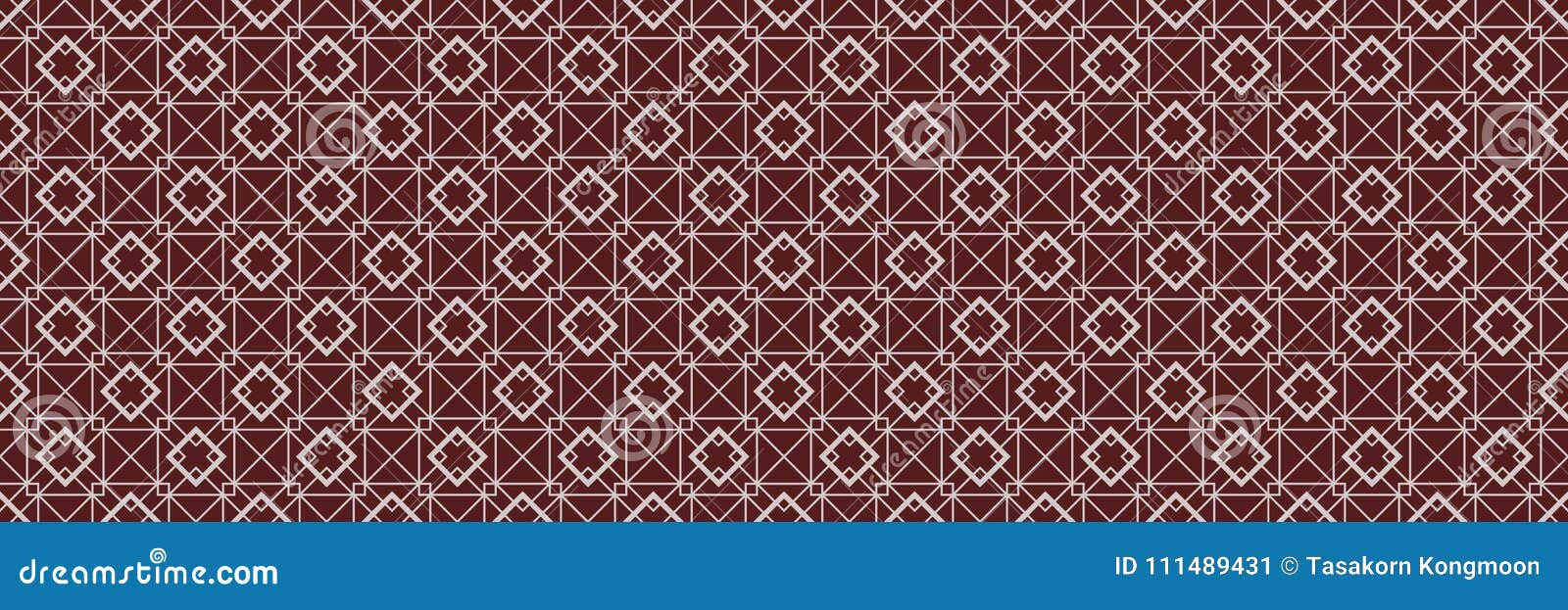Horizontal Abstract Geometric Design of Square for Pattern and B Stock ...