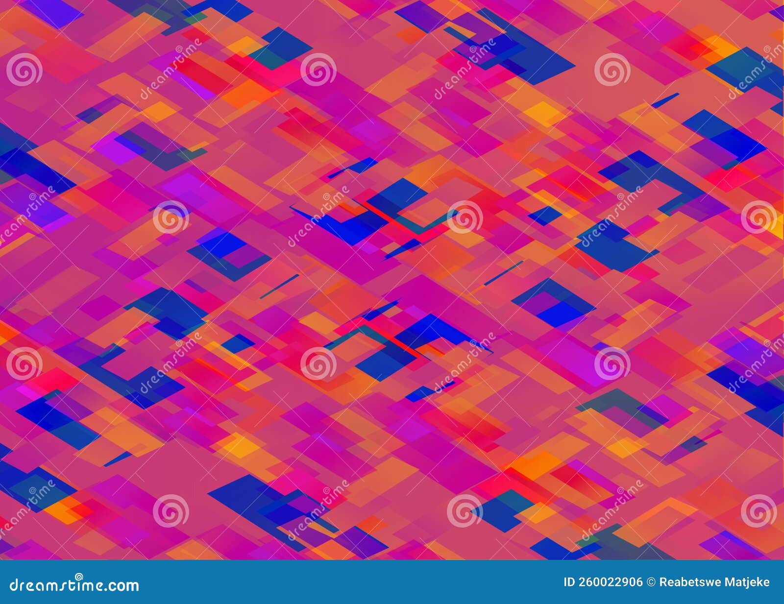 Horizontal Abstract Modern Background Design Illustration Painting ...