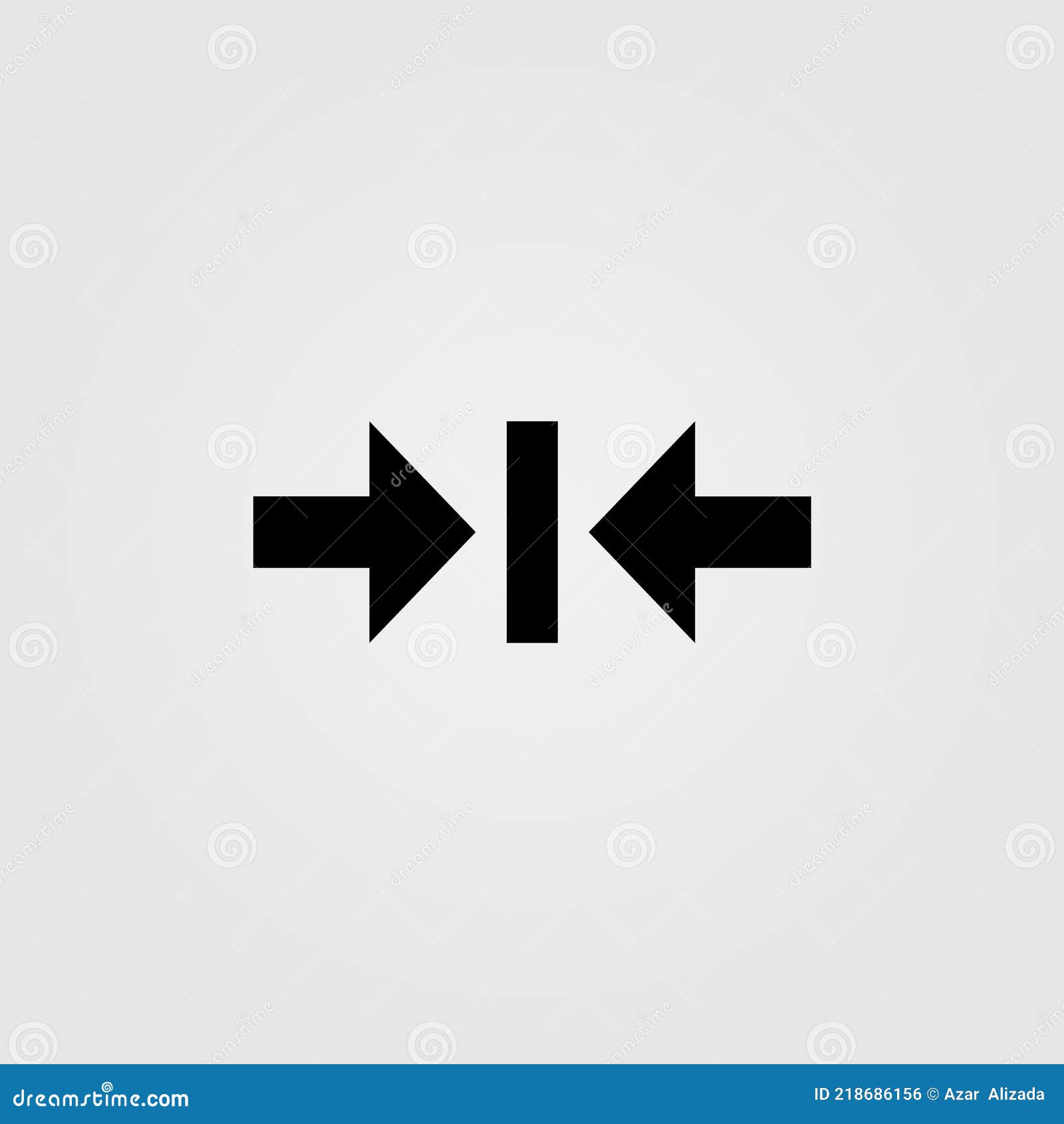 Horizontal Alignment Icon Vector Sign And Symbol Isolated On White ... Horizontal Alignment Icon Vector Sign And Symbol Isolated On White ...