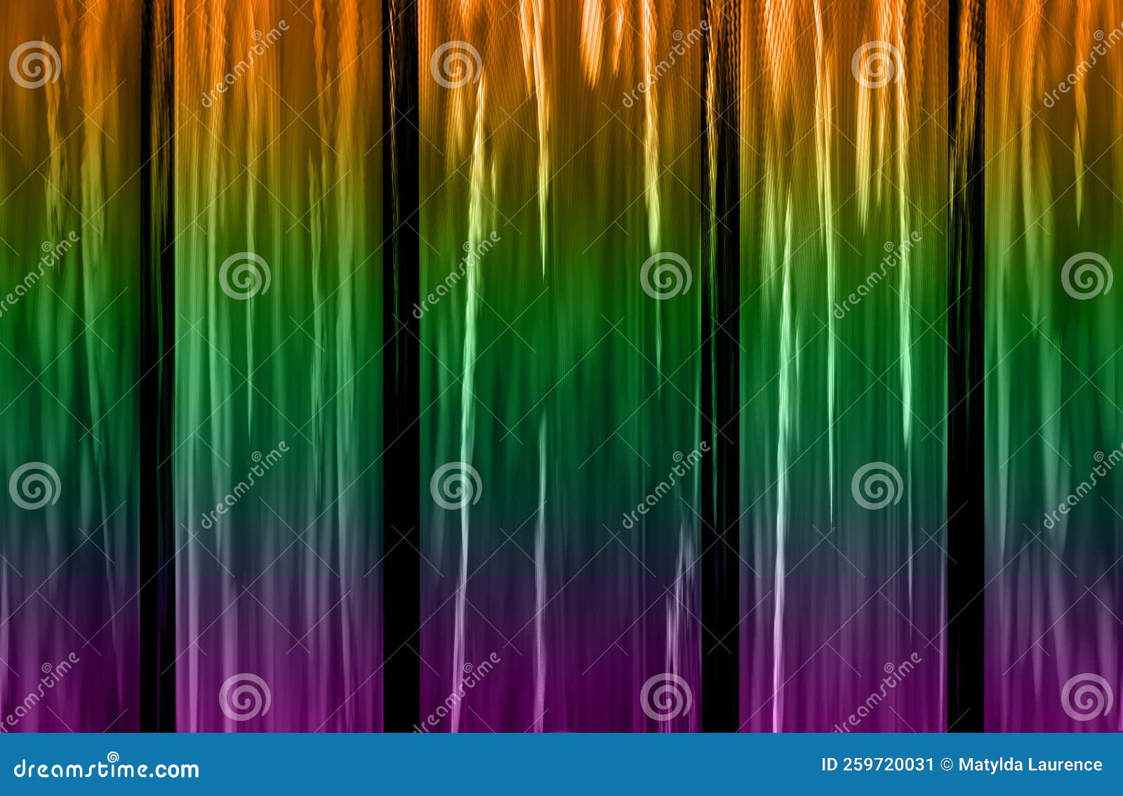 Green Orange Purple Graphic Design. Blends of Bright Colors Stock ...