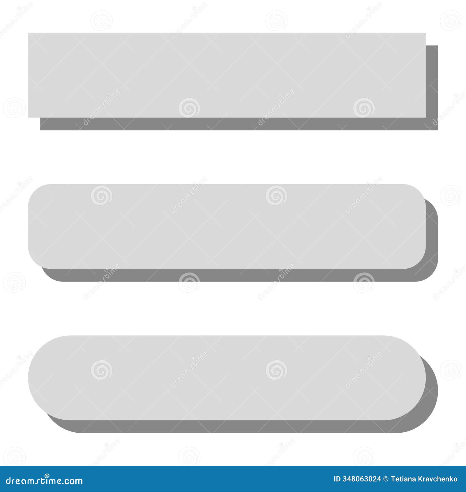 Horizontal Bar Icon. Geometric Black Lines. Vector Stack Symbol. Simple ...