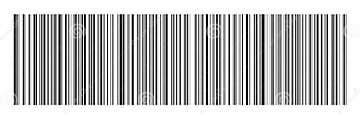 Horizontal Black Bar Code on White for Pattern,background and De Stock ...