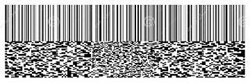 Horizontal Black Barcode and Qr Code on White,vector Illustration Stock ...