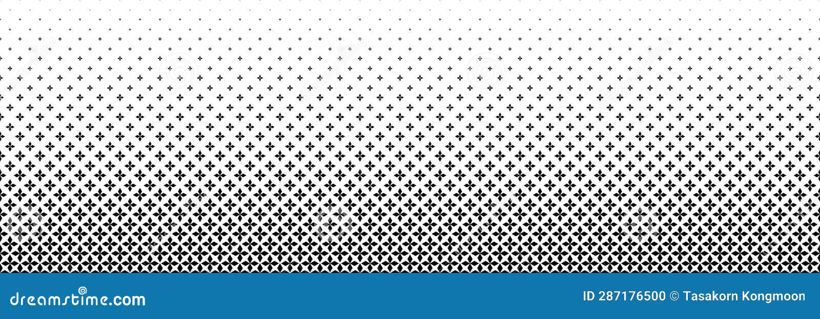 Horizontal Black Halftone of Diamond Shape Quadrangle Design for ...