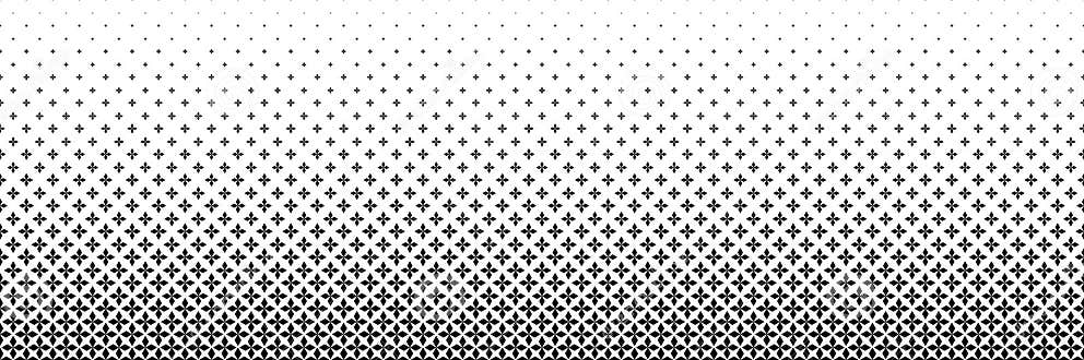 Horizontal Black Halftone of Diamond Shape Quadrangle Design for ...