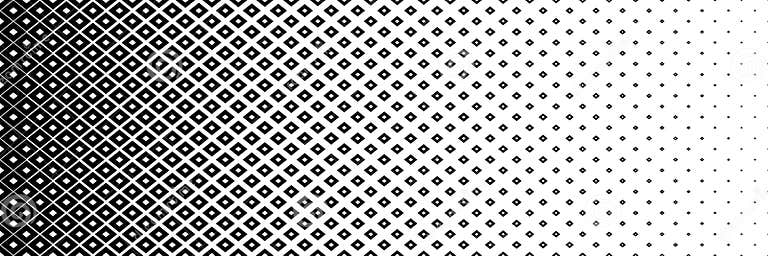 Horizontal Black Halftone of Middle Space in Diamond Shape Design for ...