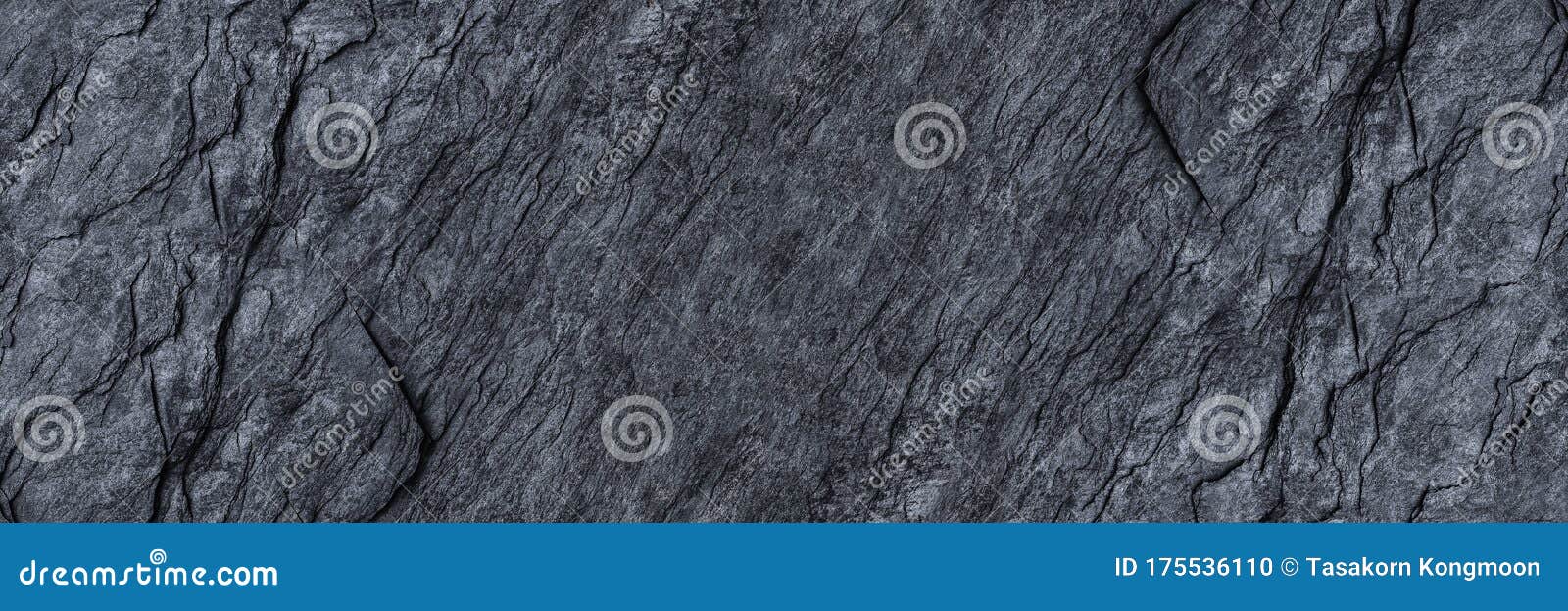 Horizontal Black Stone Texture for Pattern and Background Stock Photo ...