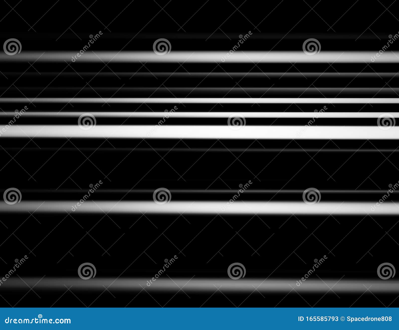 Horizontal Black and White Abstract Lines Background Stock Illustration ...