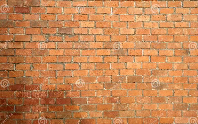 Horizontal Brick Walls Show Pattern Stack Block Rough Surface Texture ...