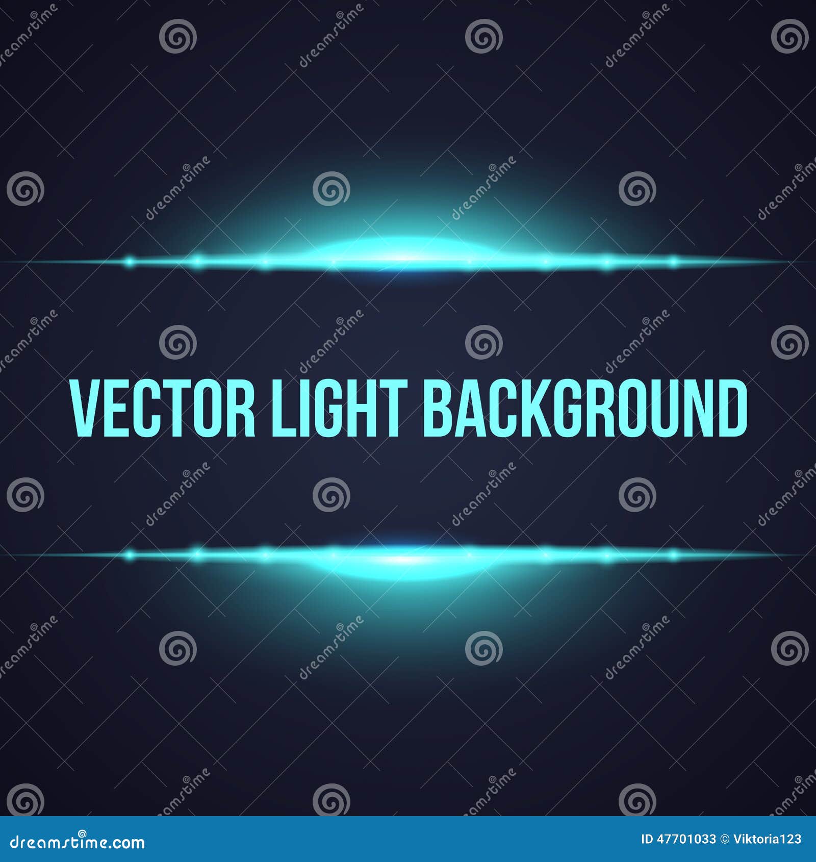 Horizontal Bright Frame. Vector Light Background. Stock Vector ...