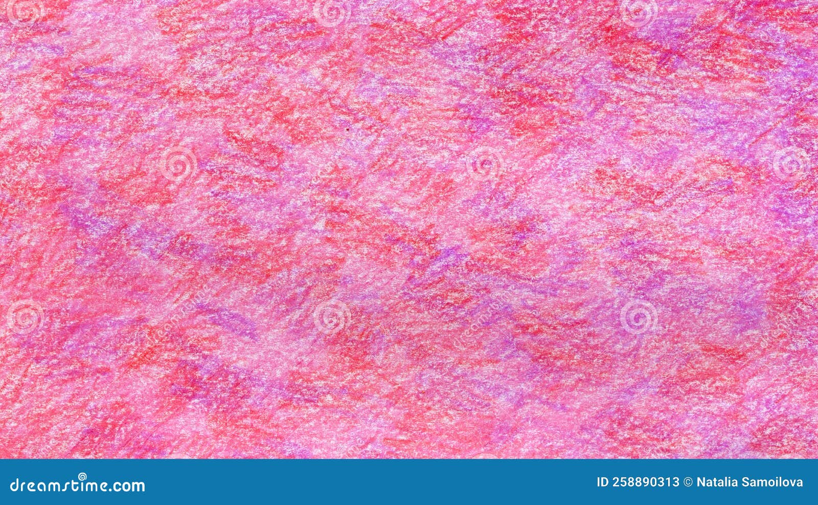 Horizontal Bright Gradient Pink Background, Banner Hand-drawn Stock ...