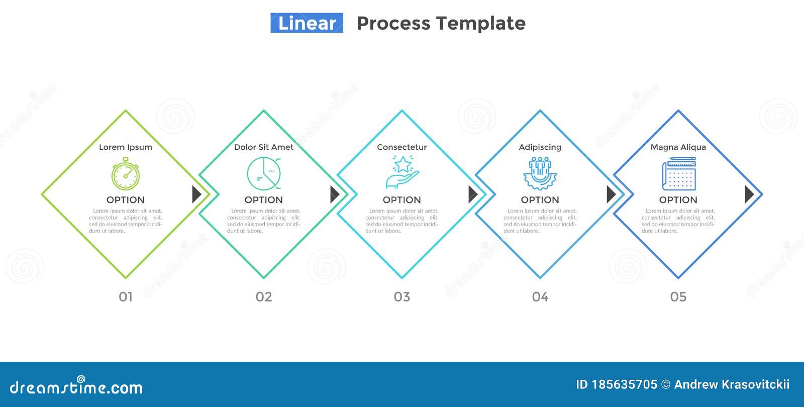 Modern Infographic Template Stock Vector - Illustration of chart ...