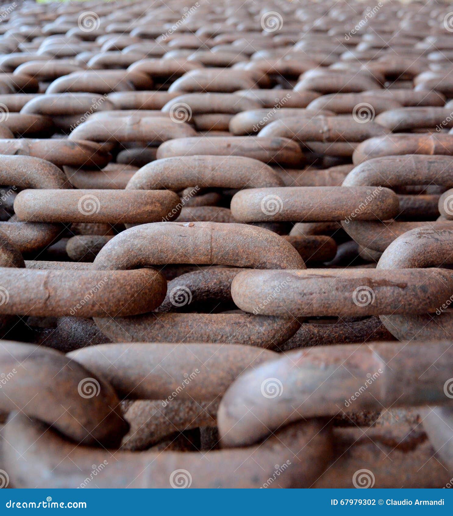 Horizontal chains stock photo. Image of steel, strength - 67979302