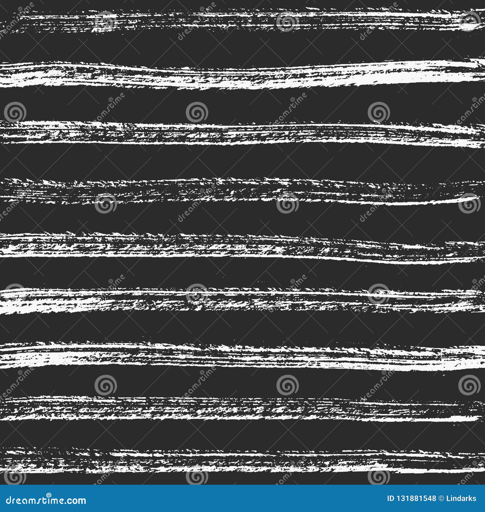 Horizontal Charcoal Lines. Vector Hand-crafted Black Texture Stock ...