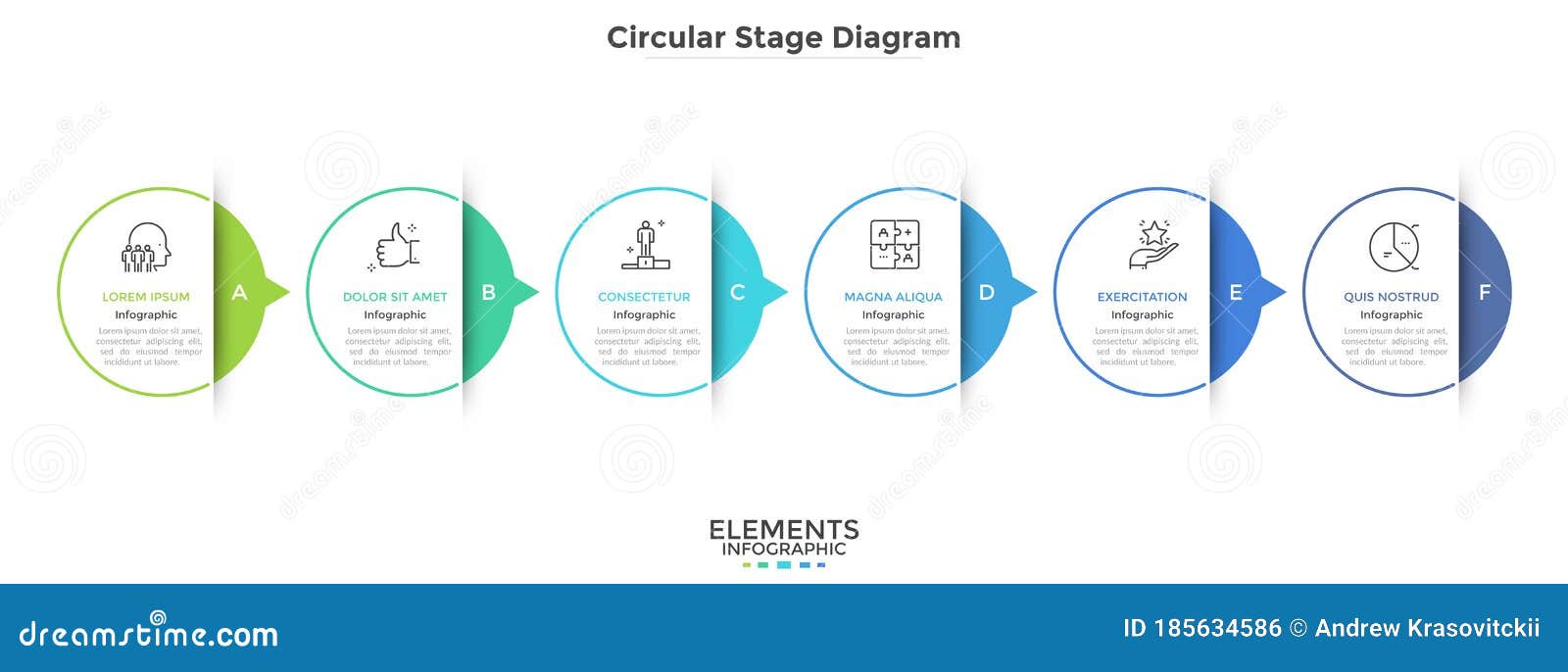 Modern Infographic Template Stock Vector - Illustration of circular ... Modern Infographic Template Stock Vector - Illustration of circular ...