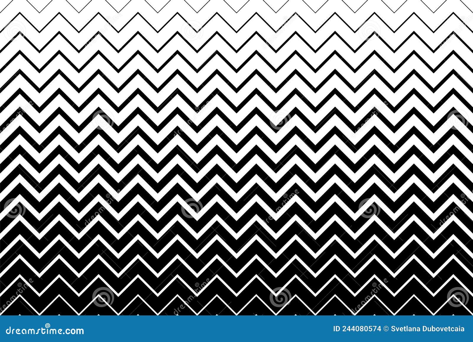 Horizontal Chevron Line Pattern. from Thin Strips To Thick. Fades ...