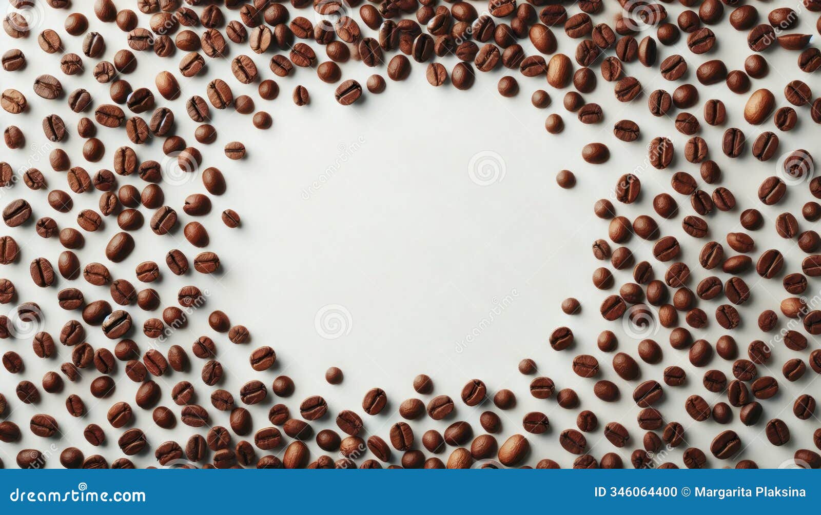 Horizontal Coffee Shop Banner With Barista Making Coffee. Geometric ...