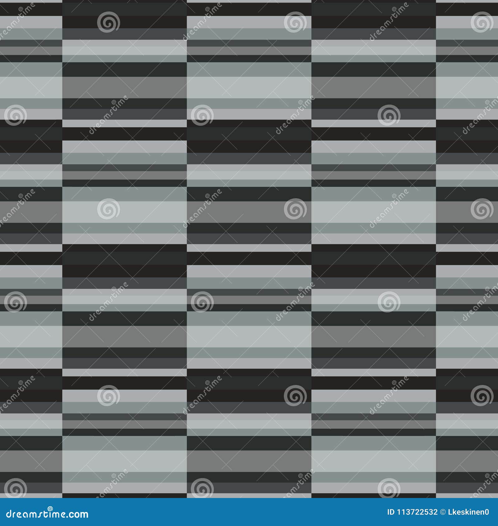 Horizontal Color Lines Seamless Pattern Stock Vector - Illustration of ...