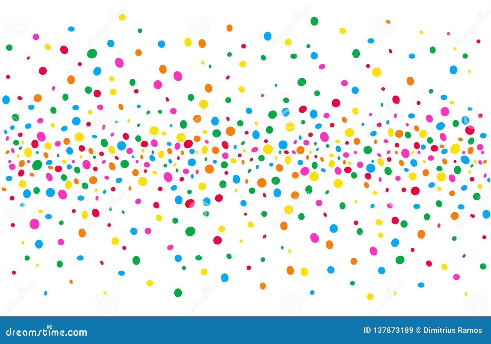 Dots Filling White Background. Animation. Abastract Animation Of ...