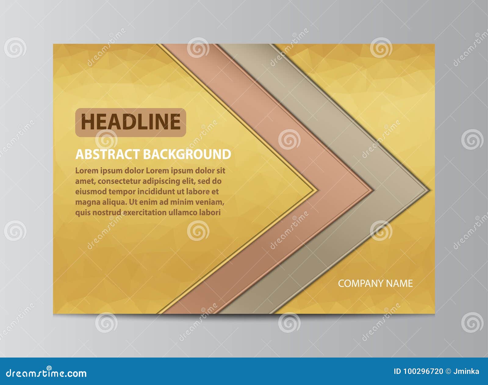 Yellow cover design stock vector. Illustration of concept - 100296720