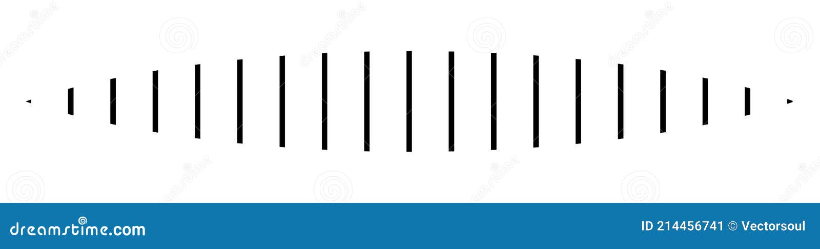Horizontal Dashed, Segmented Lines Design Shape Element Cartoon Vector ...