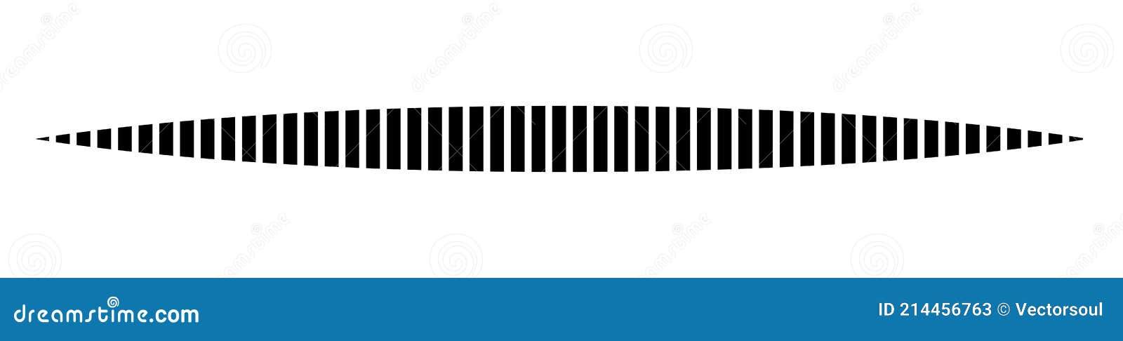 Horizontal Dashed, Segmented Lines Design Shape Element Vector ...