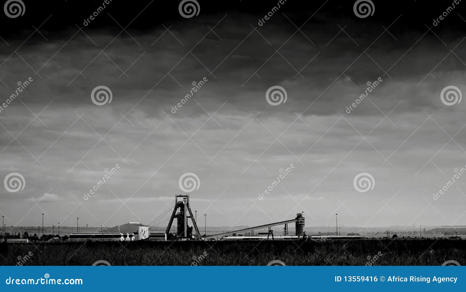 Horizontal De Mine D'exploitation Photo stock - Image du tour ...