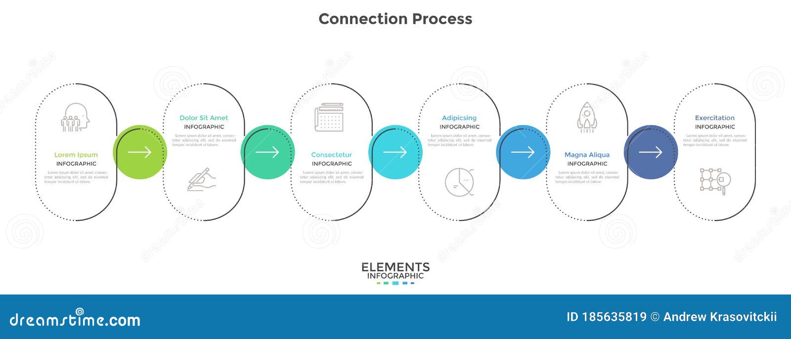 Modern Infographic Template Stock Vector - Illustration of arrow ...