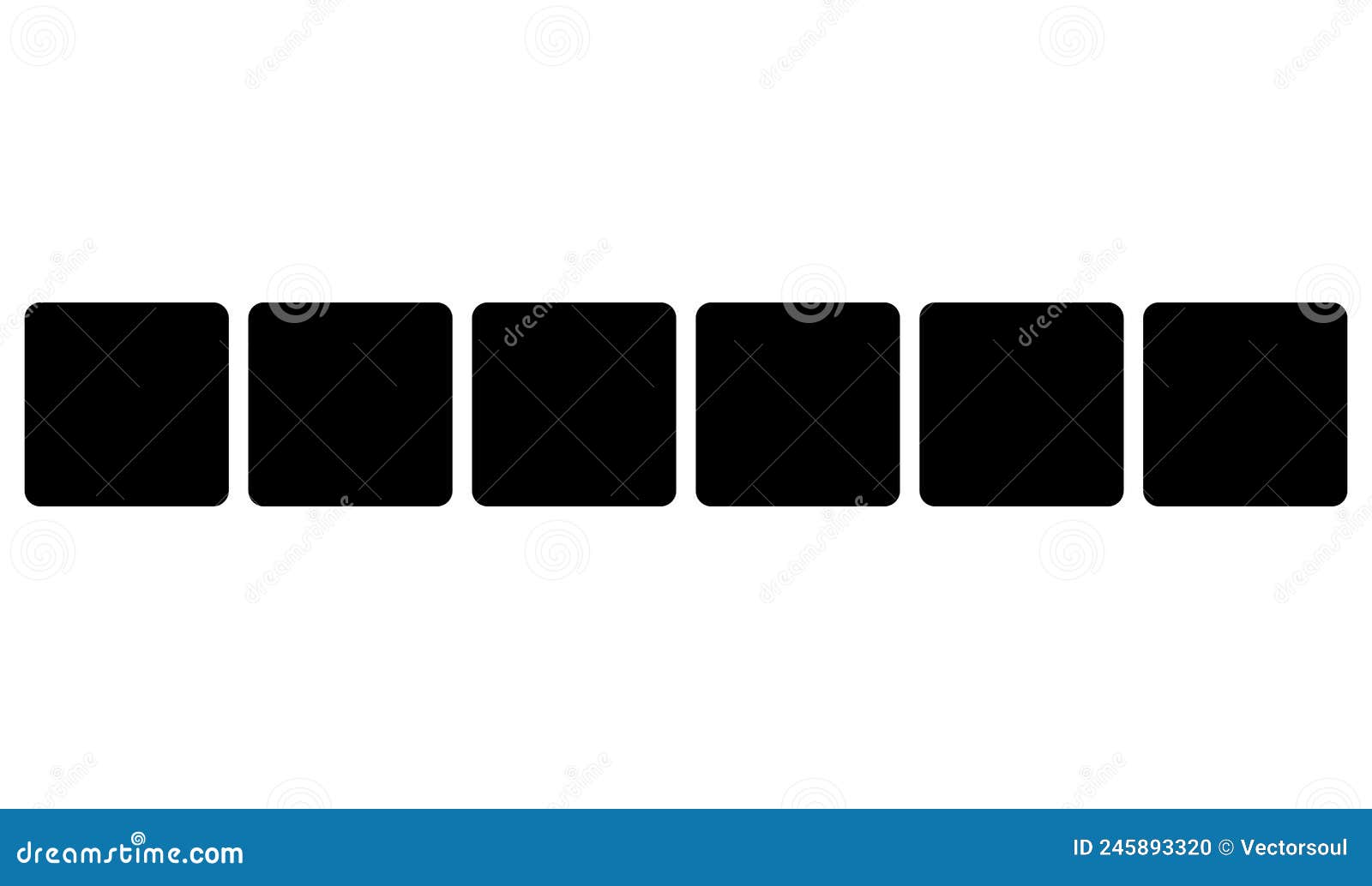 Horizontal Dividers, Separators Vector Illustration Stock Vector ...