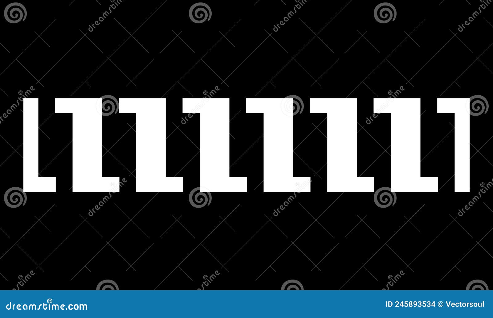 Horizontal Dividers, Separators Vector Illustration Stock Vector ...