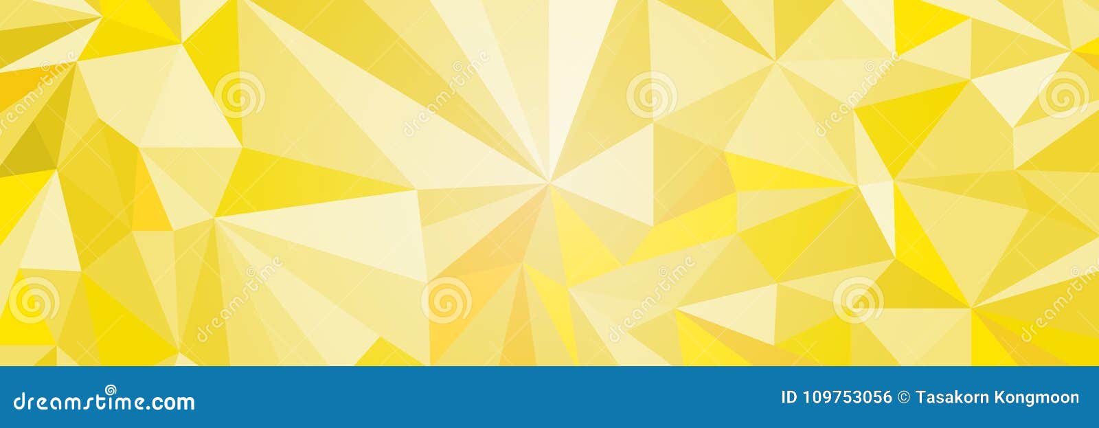 Horizontal Elegant Polygonal Gold Background and Design, I Stock ...