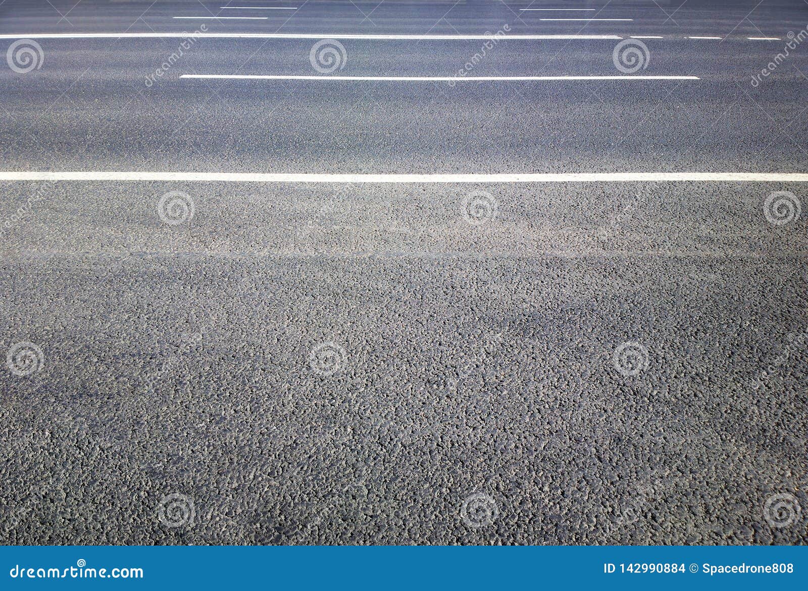 Horizontal Empty City Road with No Traffic Background Stock Photo ...