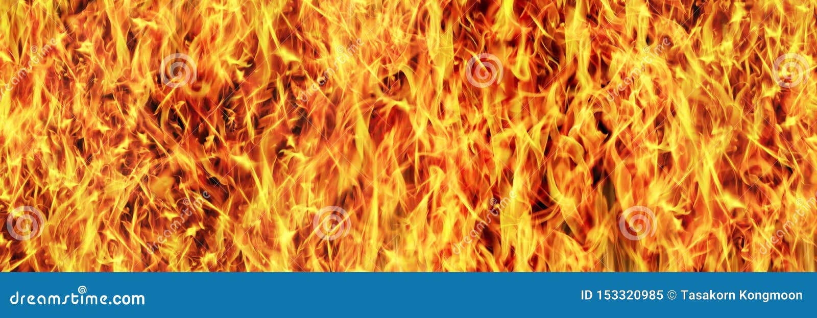 Horizontal Fire Design For Pattern And Background Stock Photo ...