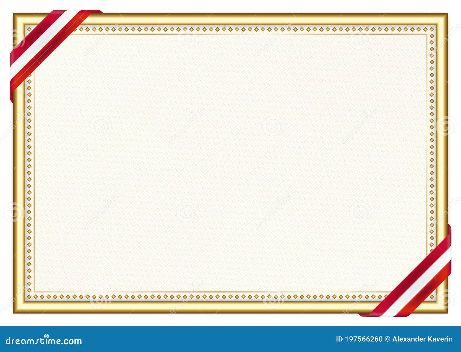Horizontal Frame and Border with Denmark Flag Stock Vector ...
