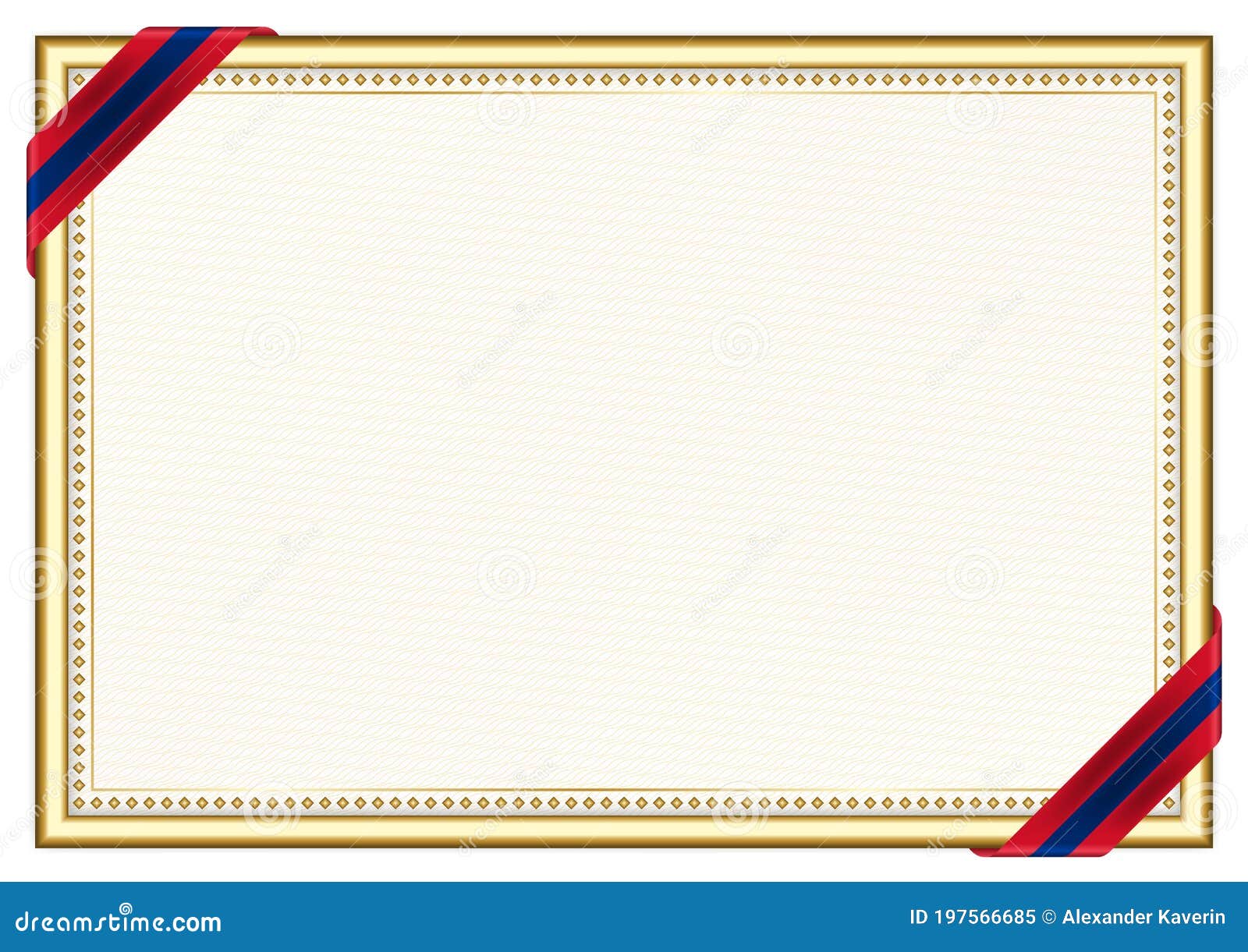 Horizontal Frame and Border with Laos Flag Stock Vector - Illustration ...