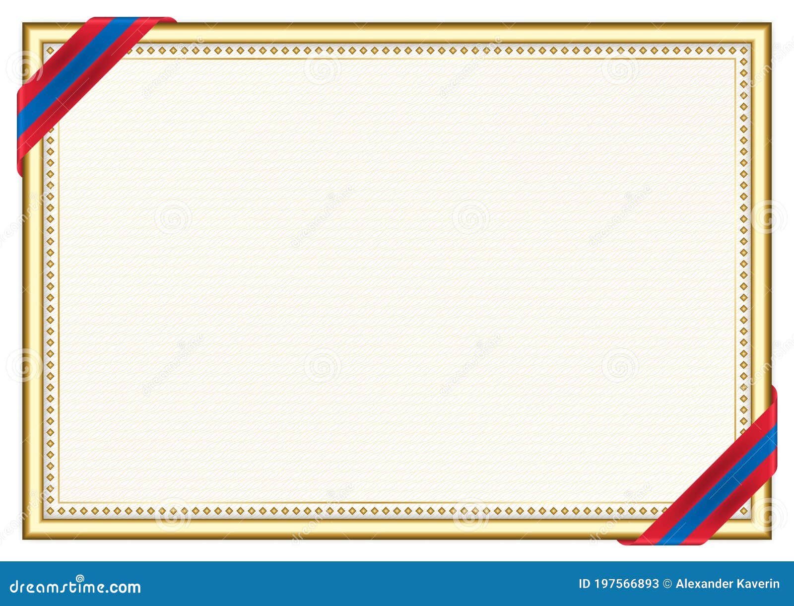 Horizontal Frame and Border with Mongolia Flag Stock Vector ...