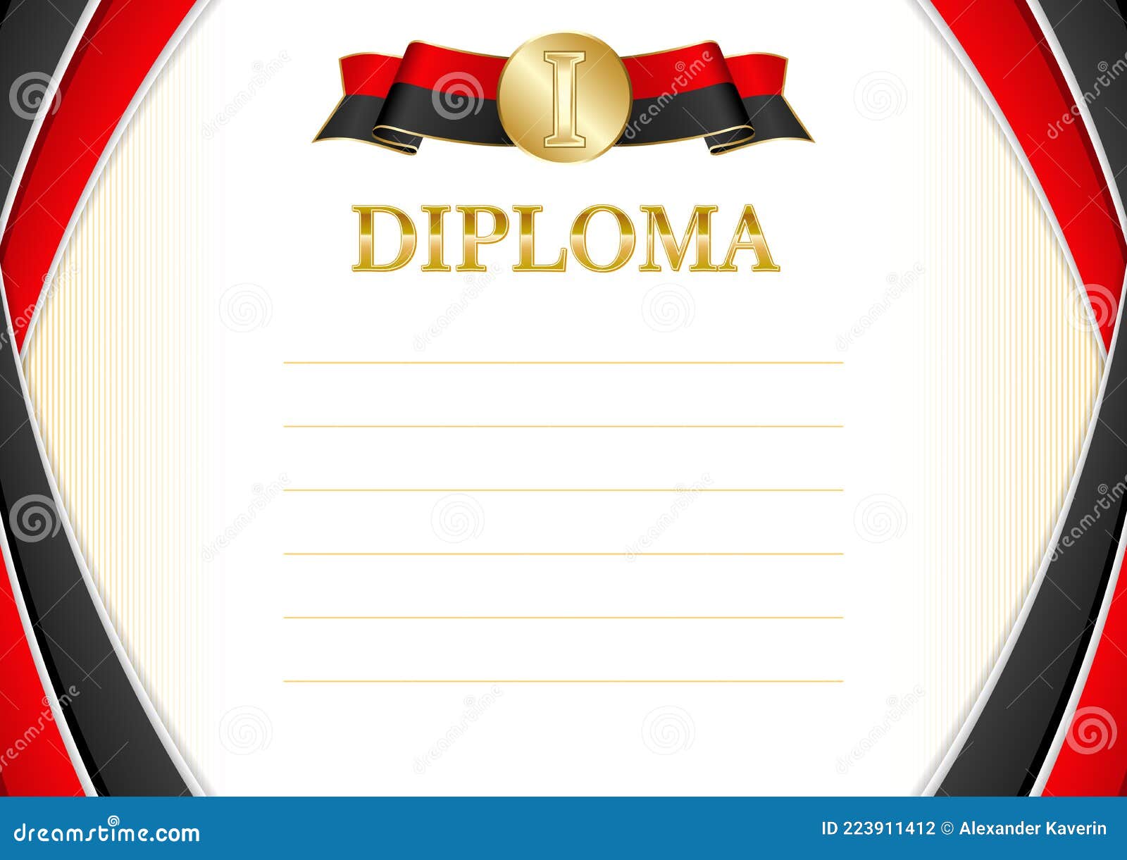 Horizontal Frame and Border with Montenegro Flag Stock Vector ...