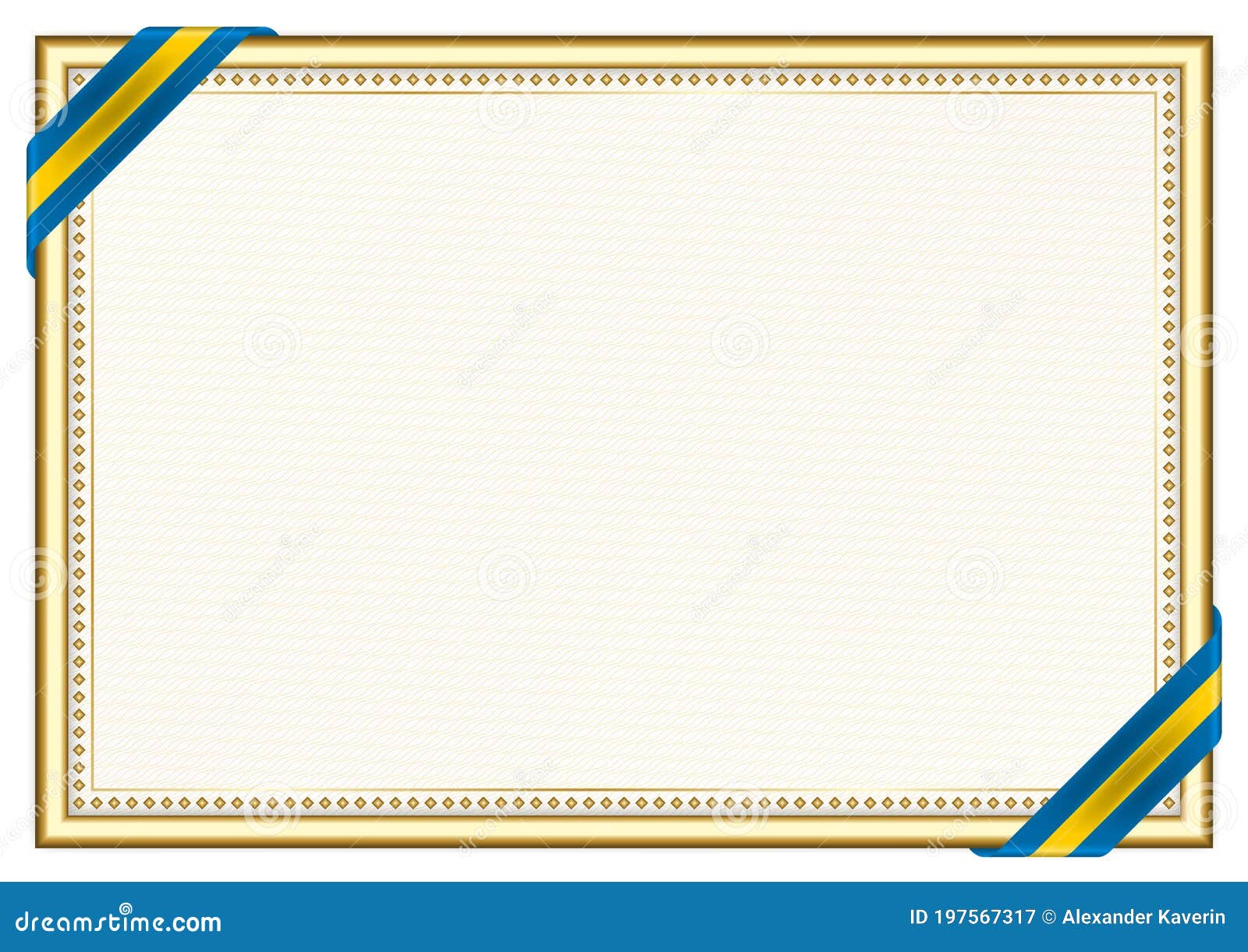 Horizontal Frame and Border with Sweden Flag Stock Vector ...