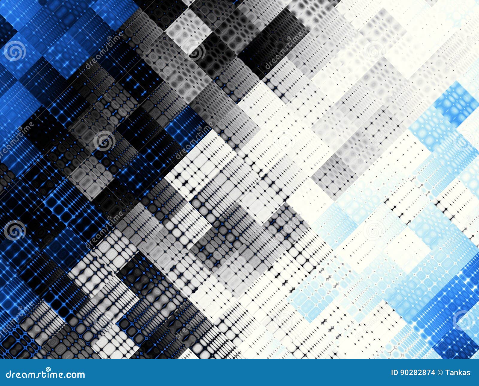 Horizontal Geometric Background Stock Illustration - Illustration of ...