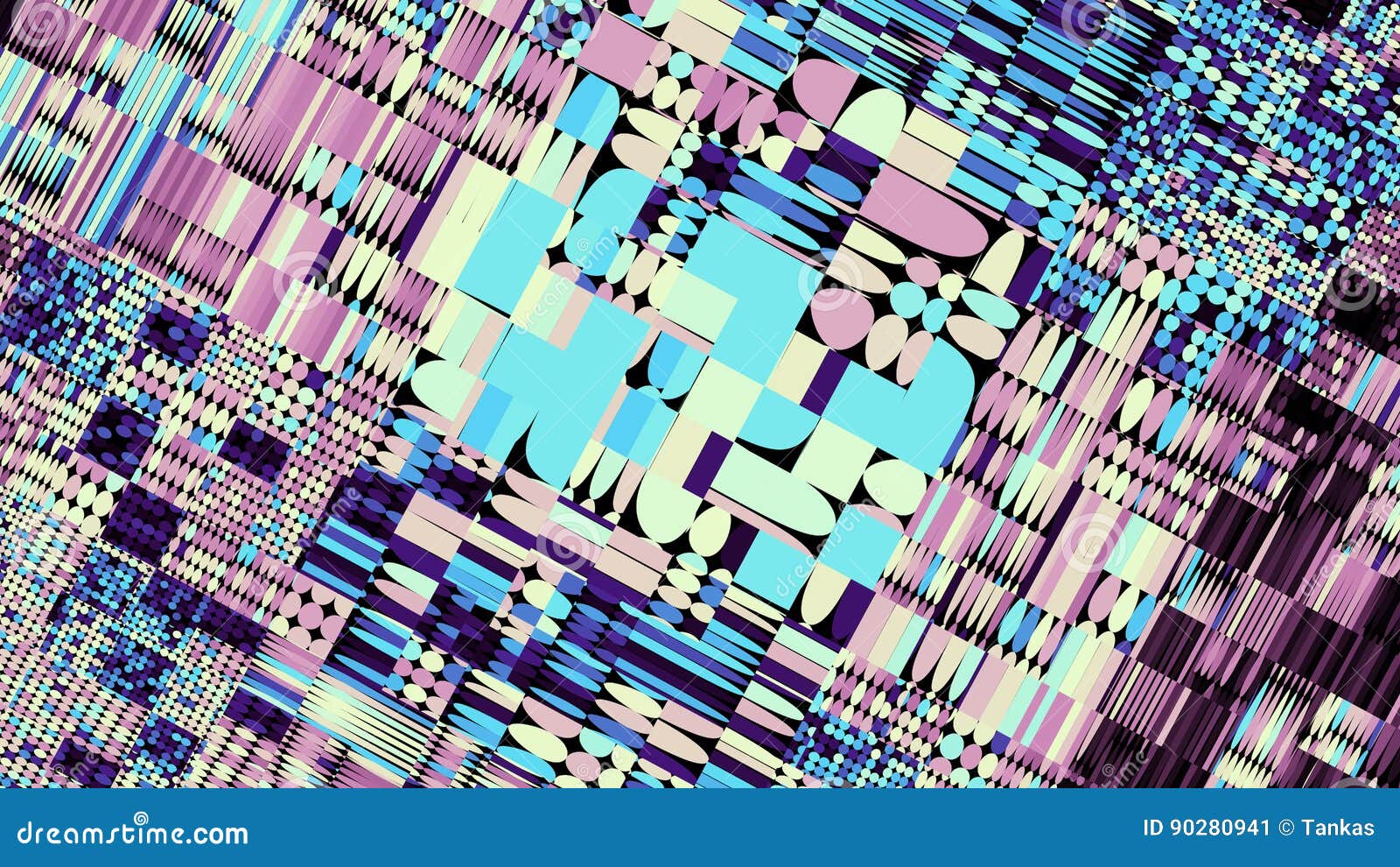 Horizontal Geometric Background Stock Illustration - Illustration of ...