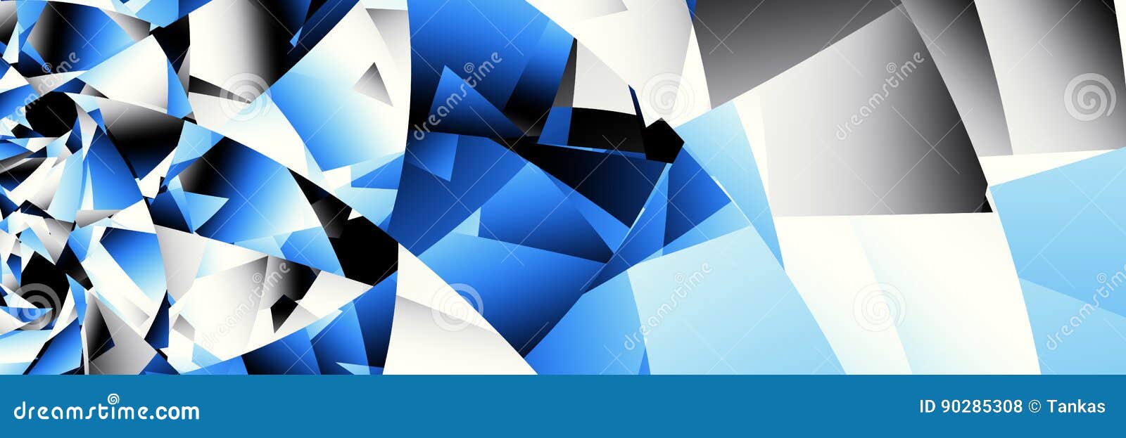 Horizontal Geometric Background Stock Illustration - Illustration of ...