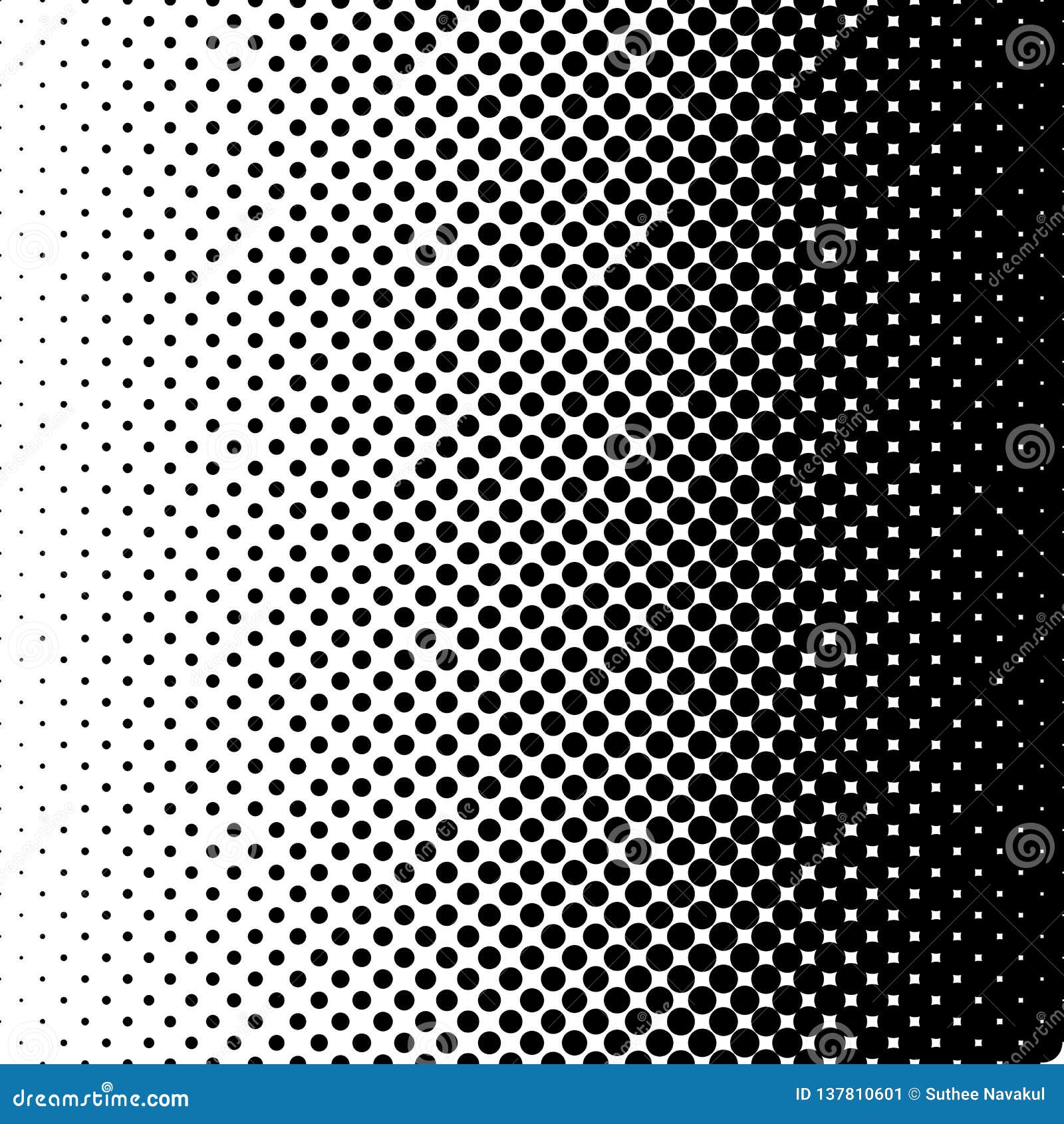 Horizontal Gradient Halftone Dots Backgrounds. Black Dots on White ... Horizontal Gradient Halftone Dots Backgrounds. Black Dots on White ...
