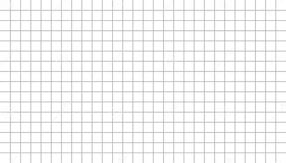 Horizontal Grid Square Graph Line Page, Mockup Empty Squared Grid Graph ...