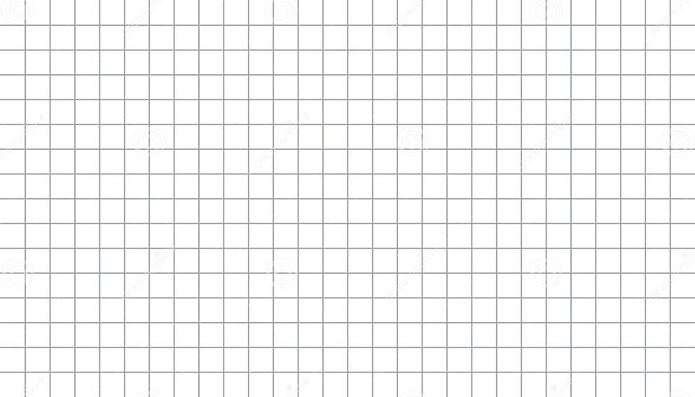Horizontal Grid Square Graph Line Page, Mockup Empty Squared Grid Graph ...
