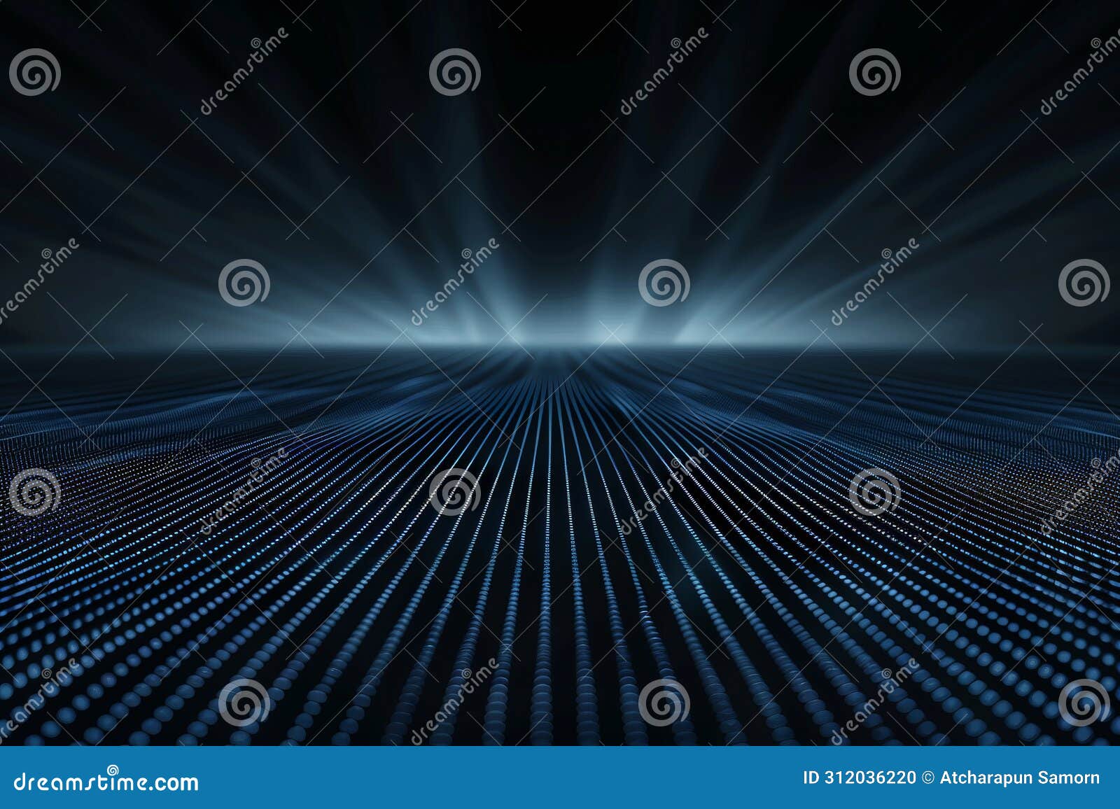 Horizontal Gridlines Light Blue on Black Background for Web Design ...